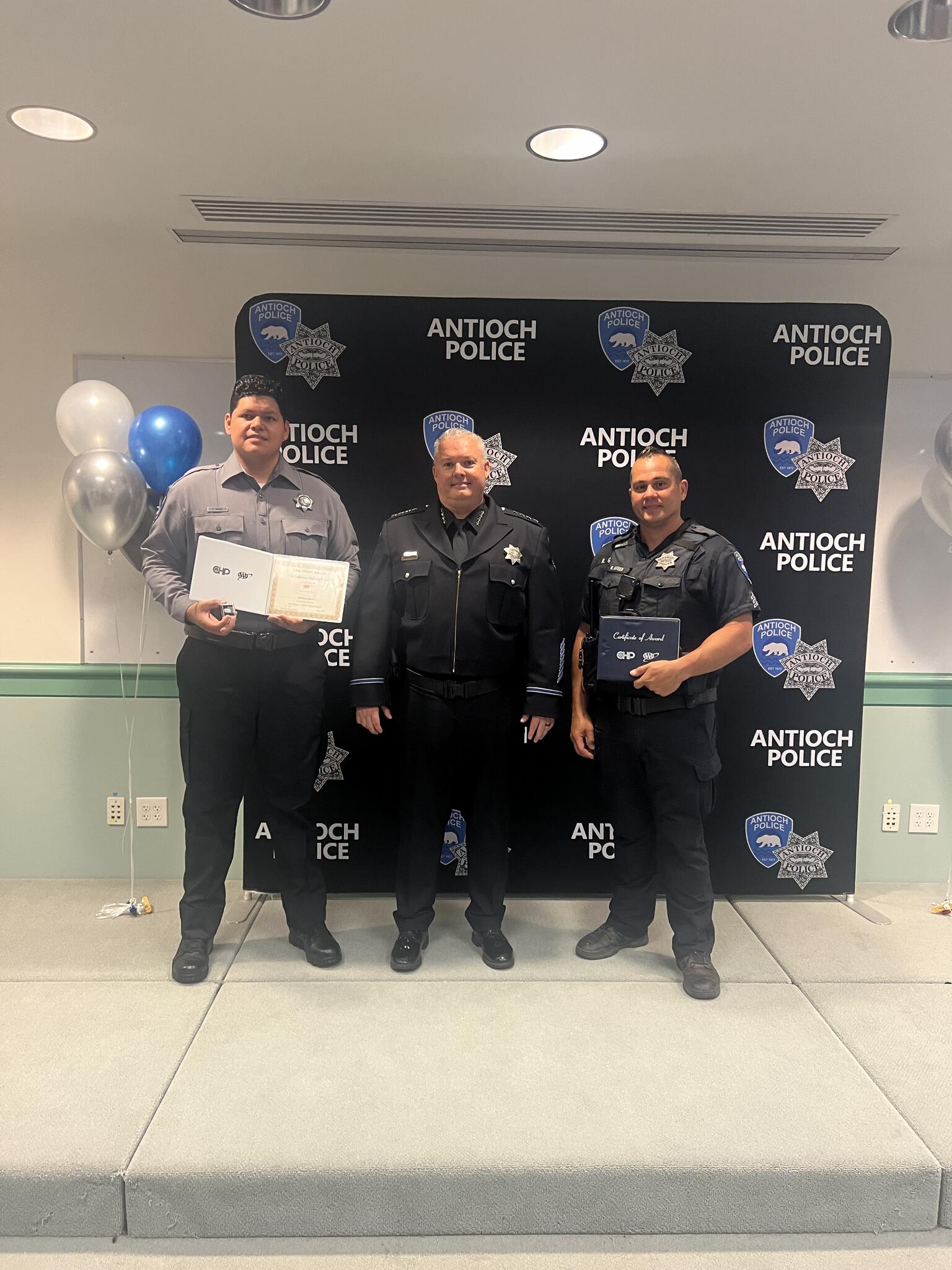 Please join us as we congratulate Sergeants Whitaker, Palma and Gragg, and Corporal Fachner on ...