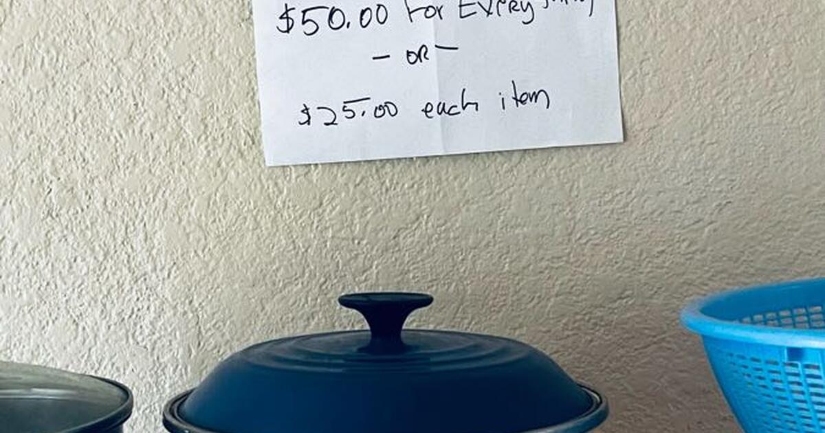 Apartment Contents Sale Post 1 for $100 in Colorado Springs, CO | Finds ...