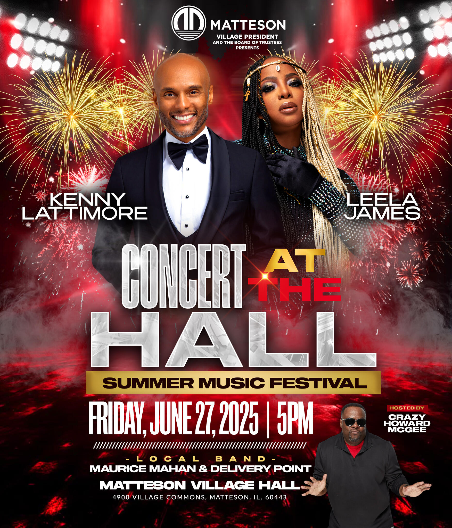 CONCERT AT THE HALL IS BACK! (Village of Matteson) — Nextdoor — Nextdoor