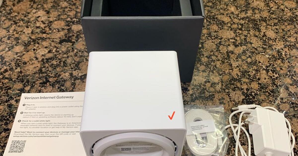 2021 Verizon Internet Gateway Modem WiFi 6 5G Model ASK-NCQ1338 for $40 ...