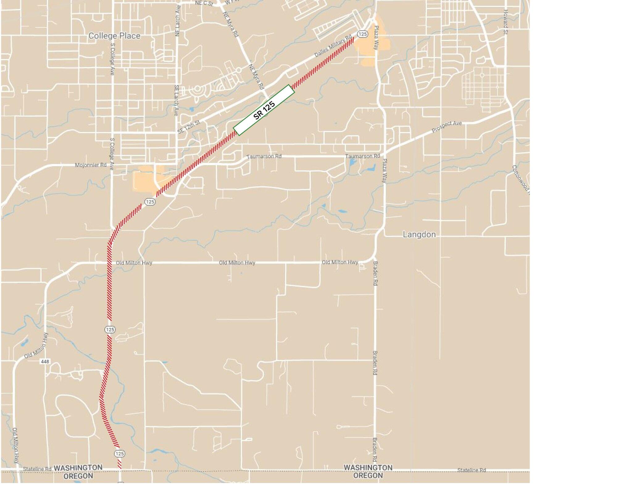 Construction Alert: WSDOT Crews Repaving SR 125 (City of College Place ...