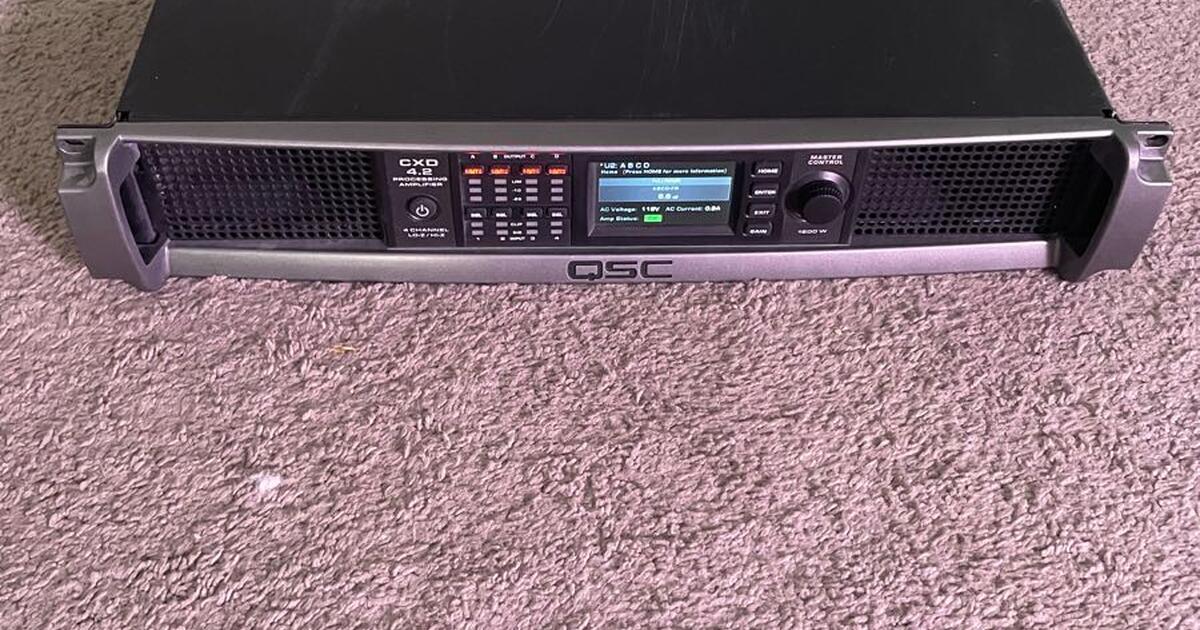 QSC CXD 4.2 digital amp for $1000 in Las Vegas, NV | For Sale & Free ...