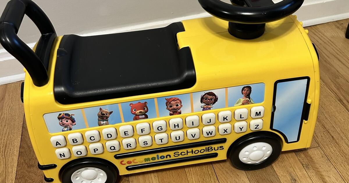 CoComelon School Bus Ride-On Toy for $23 in Silver Spring, MD | For ...