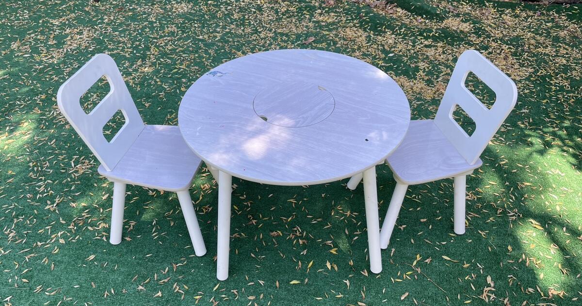 Toddler Round Table & 2 Chairs set by KidKraft for Free in Alameda, CA ...