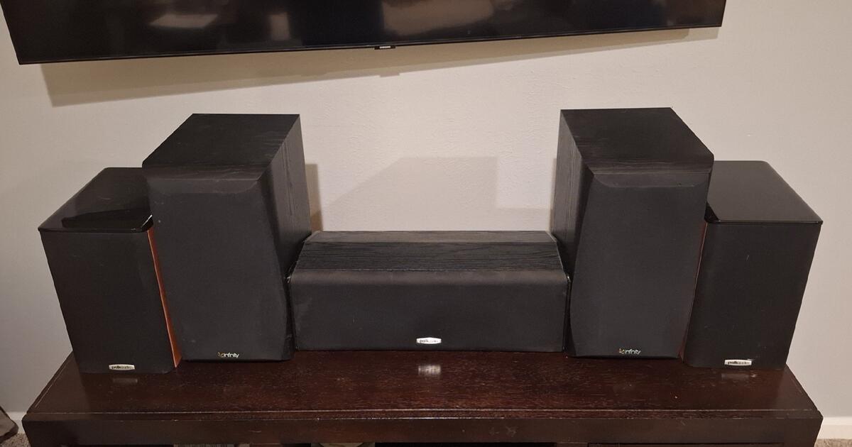 Infinity- Polk & Center Speakers 5.1 Surround System for $100 in ...