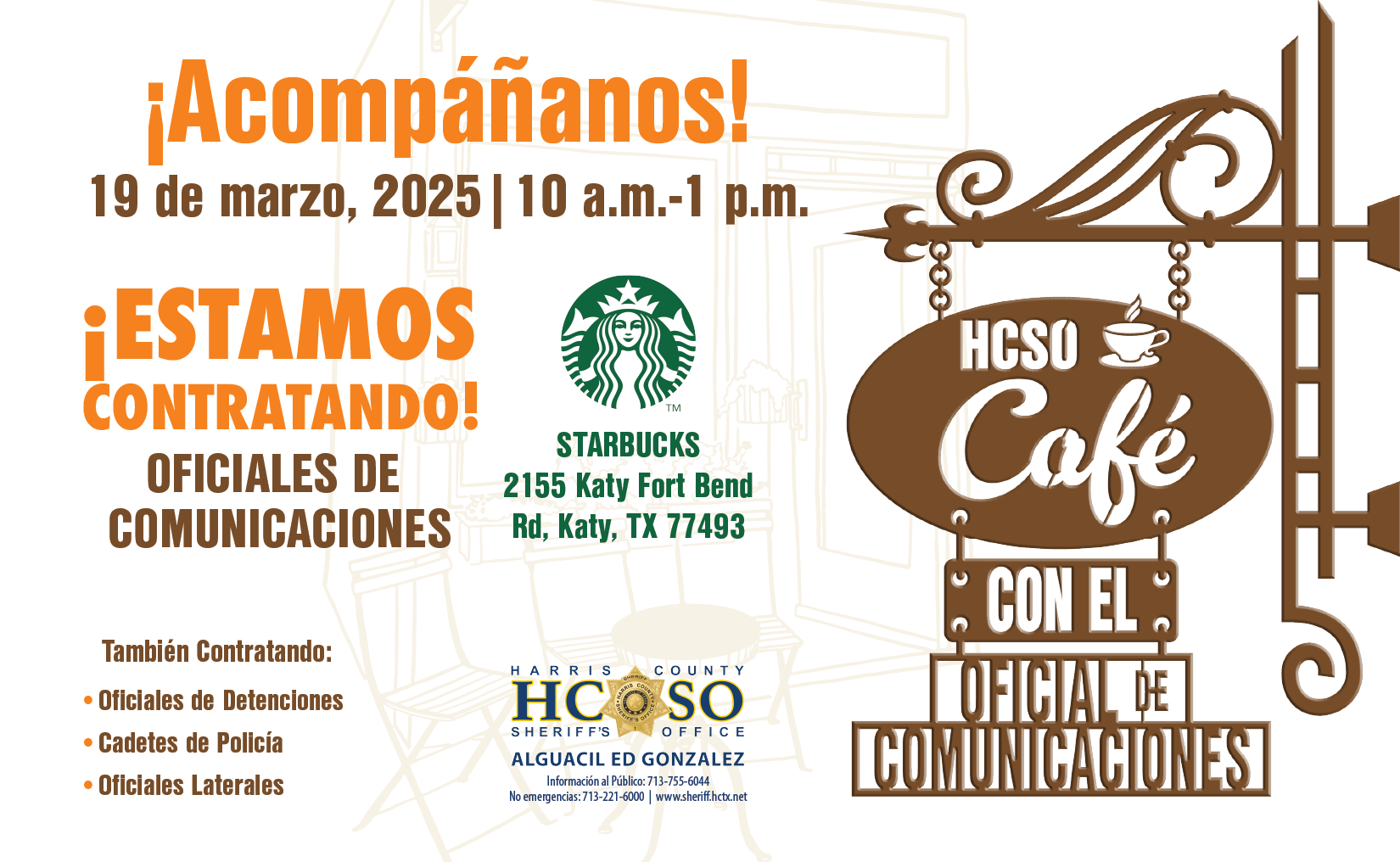Join the Harris County Sheriff's Office for "Coffee with a ...