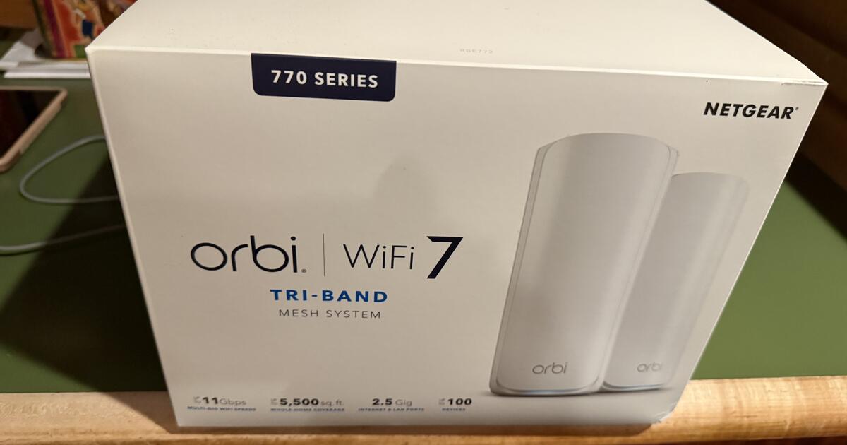 FREE Netgear Orbi WiFi 7 Tri-Band Mesh System for Free in Laguna Beach ...