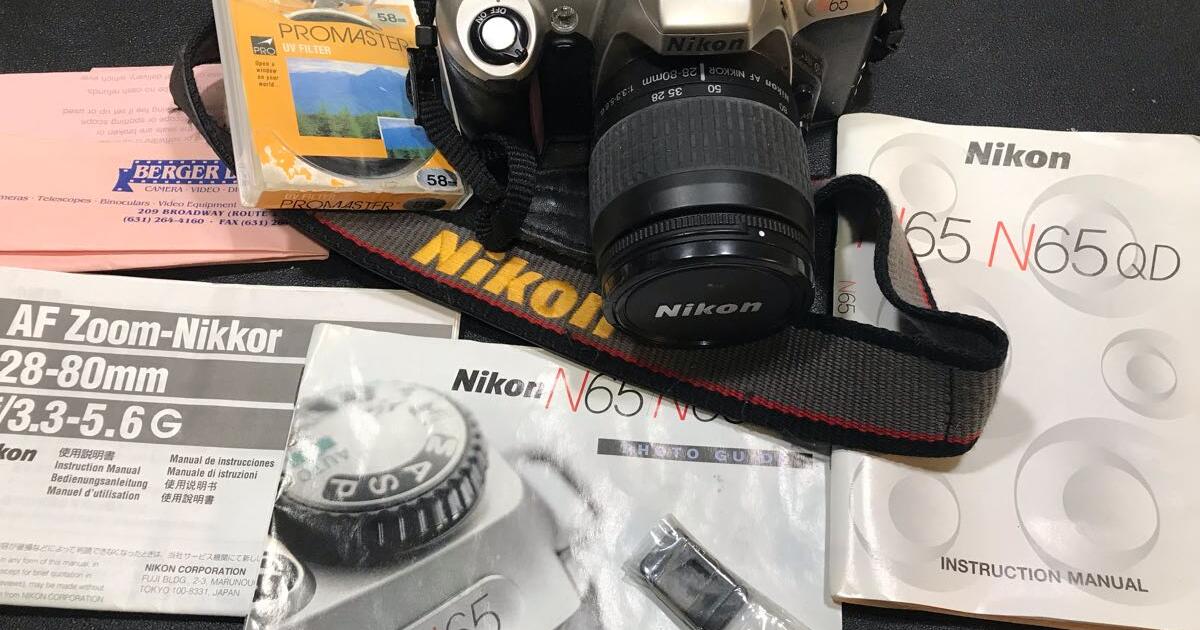 Nikon N65 QD Film Camera for $50 in Bradenton, FL | For Sale & Free ...