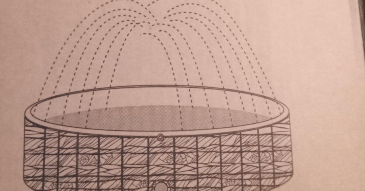 dog pool with sprinkler 63 inches includes cover for $30 in Boise, ID ...