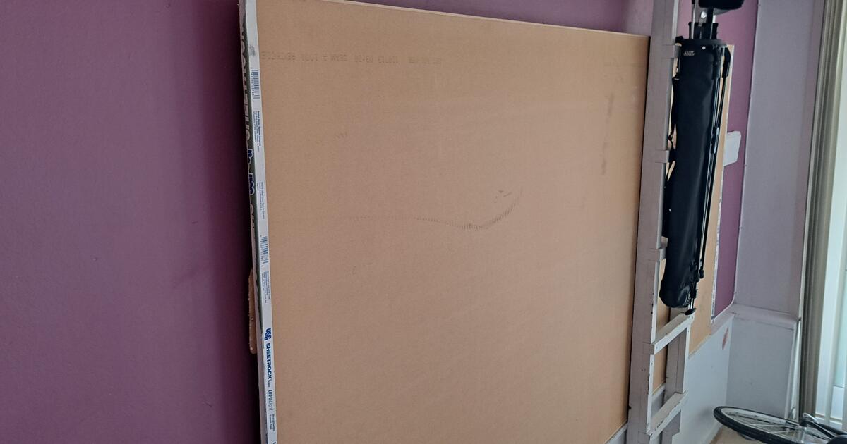 Pending Pick up-free full sheet of drywall for Free in El Cajon, CA ...