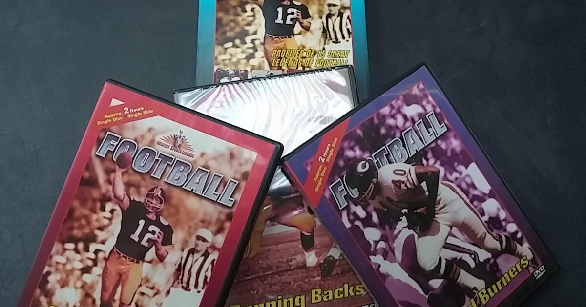 3x DVDS Box Set: 6Hrs of Old Time Football Greats for $15 in Portland, OR | For Sale & Free ...