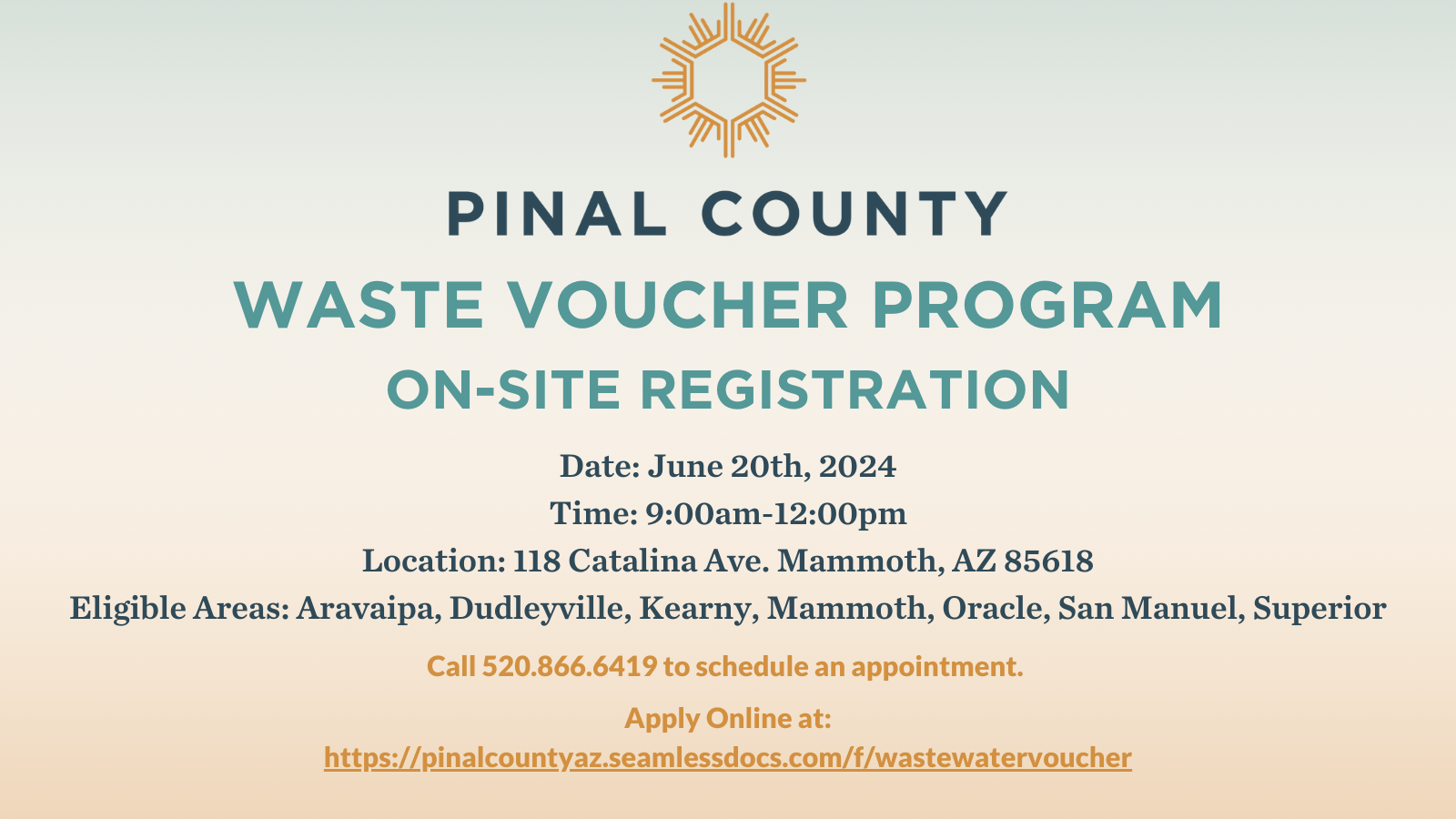 🚨Waste Voucher Registration🚨 (Pinal County Government) — Nextdoor ...