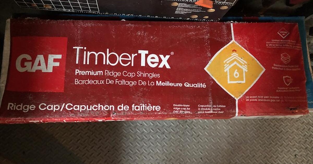 GAF Timbertex Ridge Cap Shingles 20 Linear ft Adobe Sunset for $50 in ...