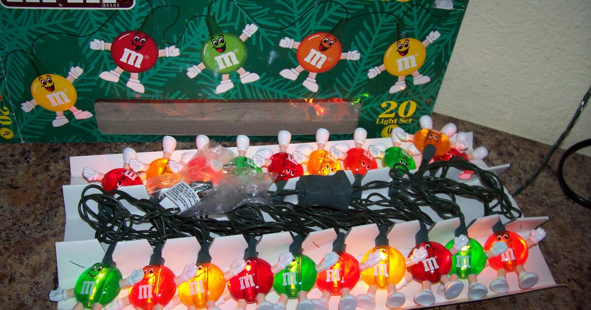M & M Lights, set of 20 , collectible for $20 in Meridian, ID | Finds ...