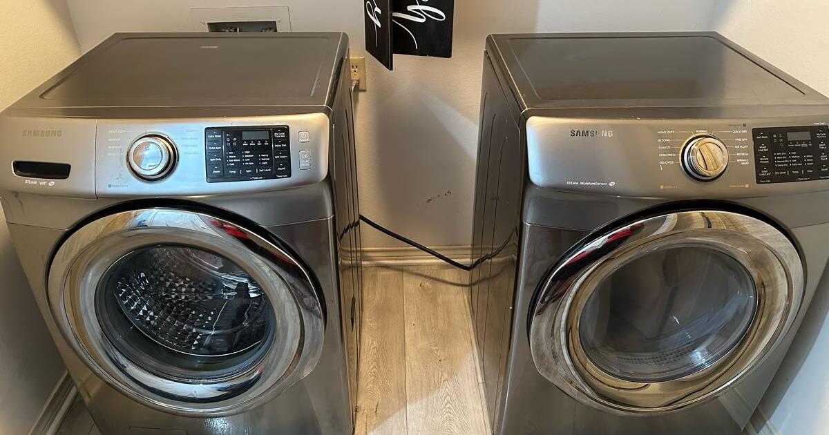 Samsung Dryer (Free Washer) for $200 in Dallas, TX | For Sale & Free ...