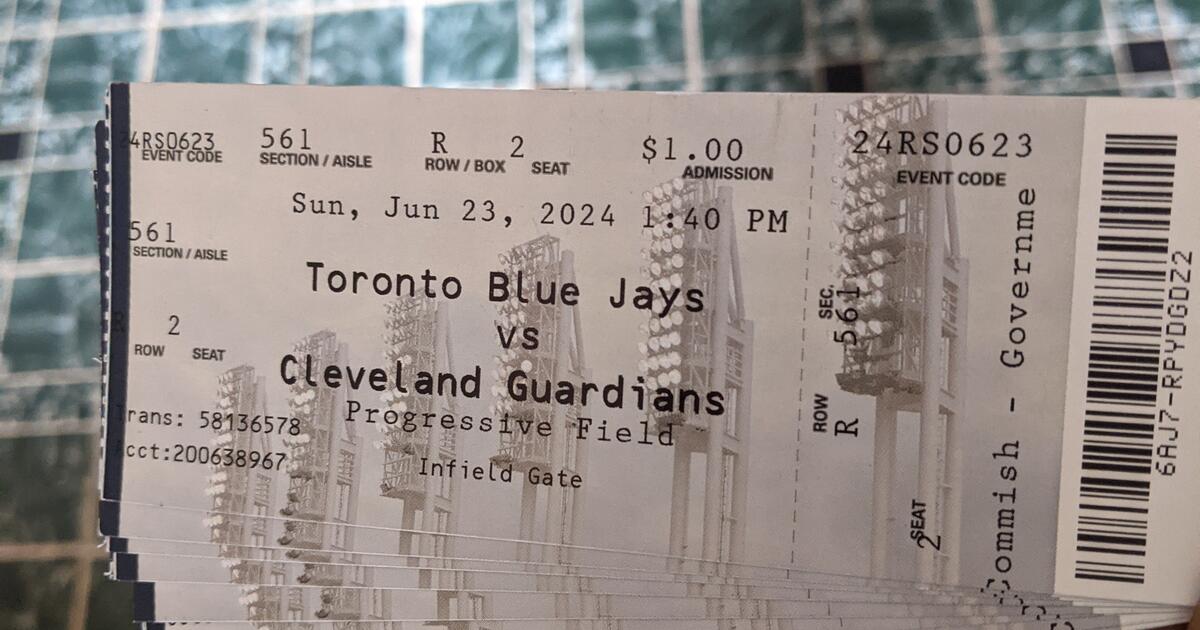 GUARDIANS TICKETS ⚾ for Free in North Randall, OH | For Sale & Free ...