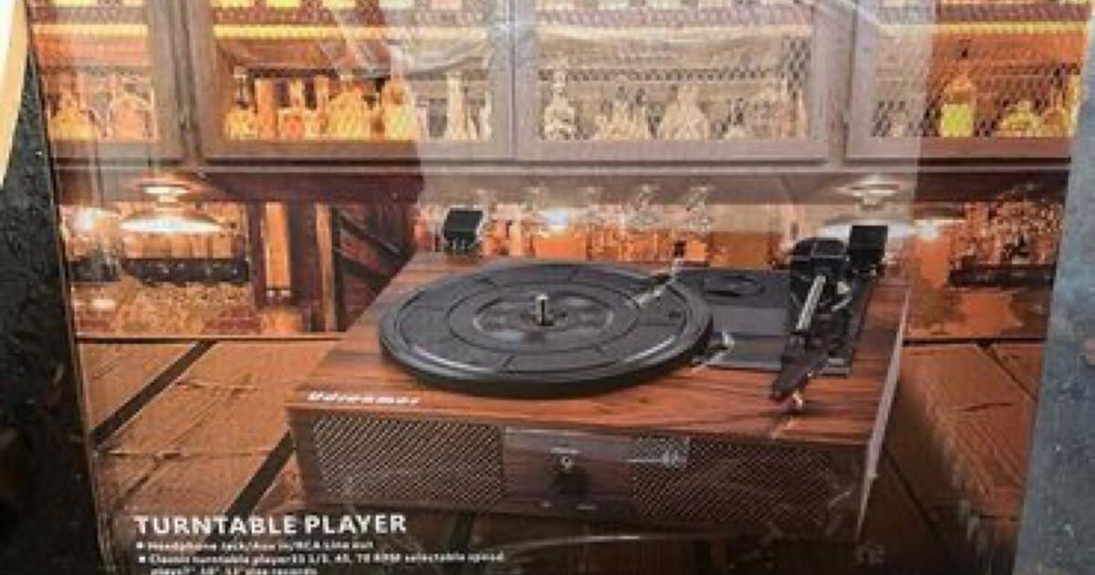 NEW: Udreamer Record Player Vinyl Bluetooth Turntable with Built-in ...