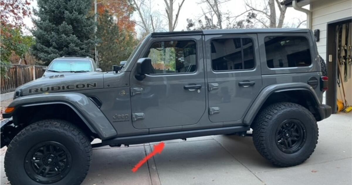 JL Unlimited Rubicon Rock Rails for $175 in Boulder, CO | For Sale ...