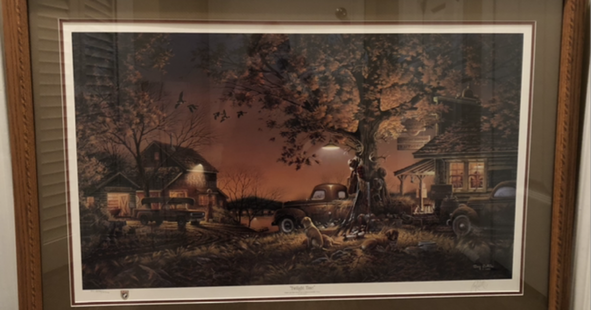 DUCKS UNLIMITED Twilight Time by Terry REDLIN Numbered & Signed for ...