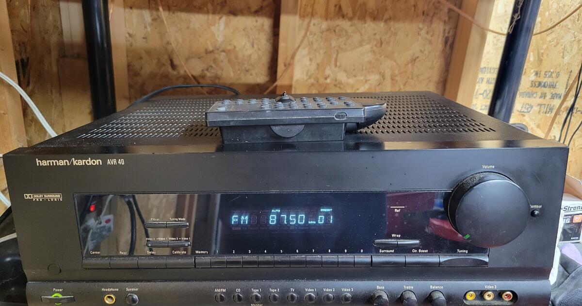 Harmon Kardon AVR 40 Receiver for Free in Richmond, VA | For Sale ...