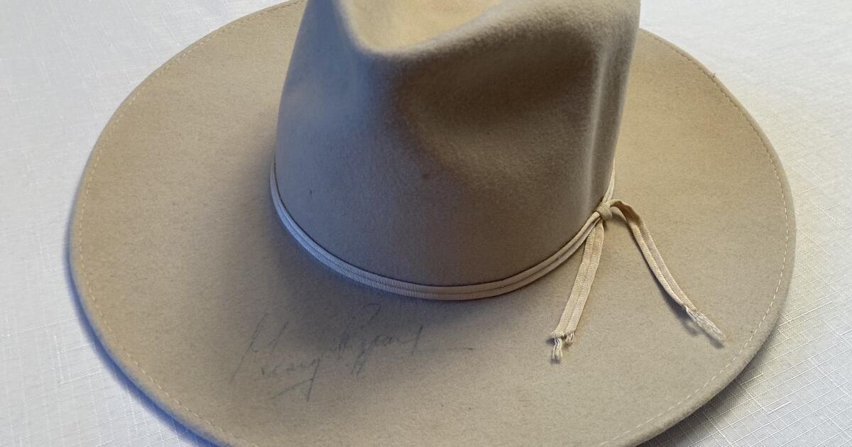 Autographed George Peppard Cowboy Hat for $75 in Dublin, OH | For Sale ...