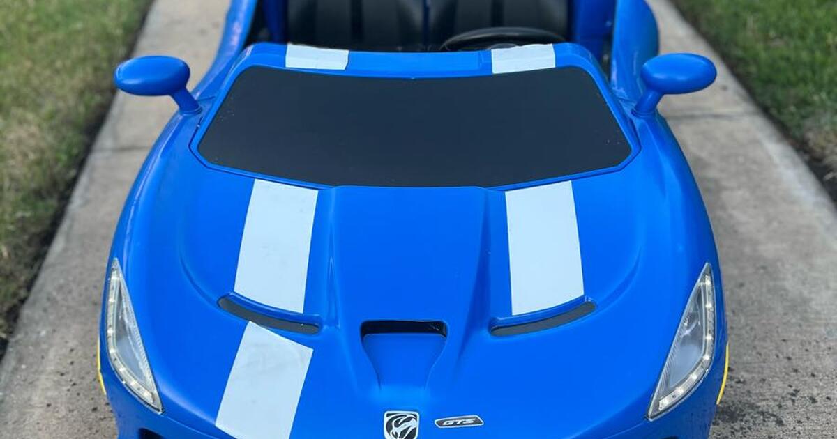 Kids Trax Dodge Viper SRT Convertible Toddler Ride on two seater car ...