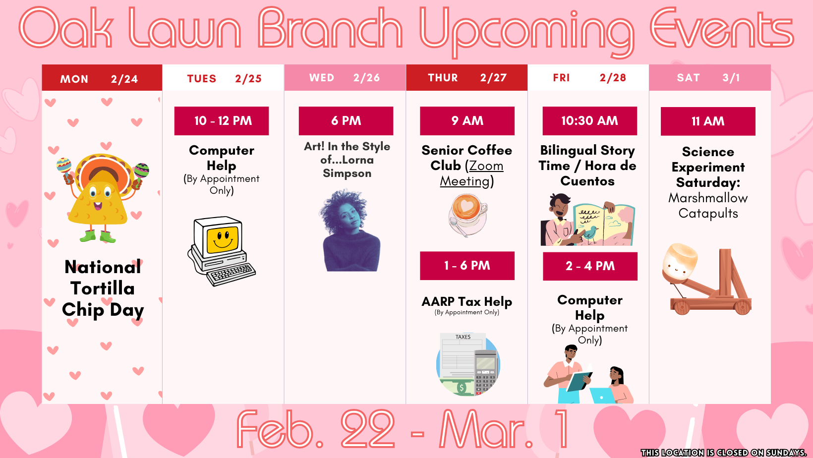 This week at the Oak Lawn Branch! (Dallas Public Library) — Nextdoor ...