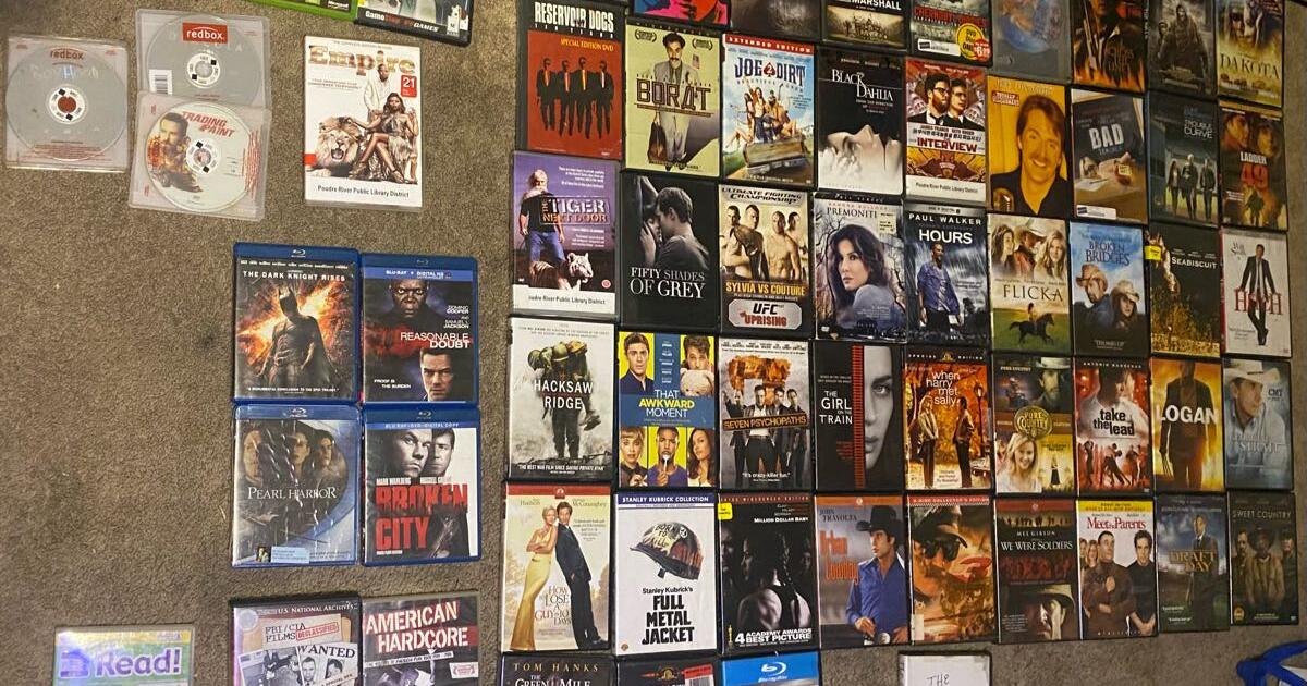 DVDs Blue rays and Games for $100 in Loveland, CO | For Sale & Free ...