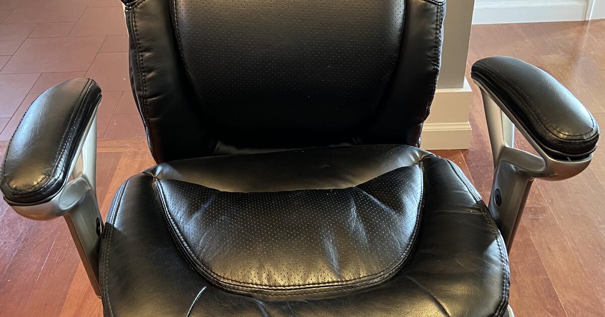 Barely Used Osgood bonded leather Office Chair for $40 in Seattle, WA ...