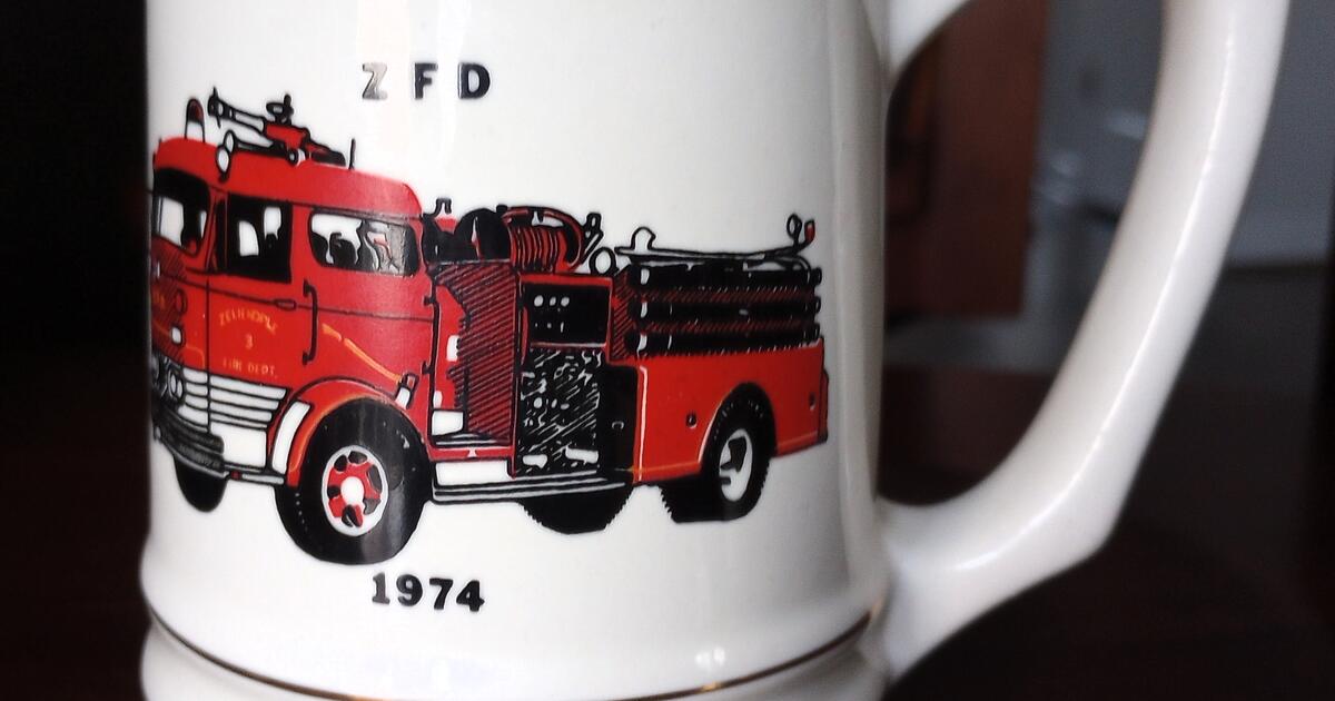 Vintage Fireman ZFD 1974 Mug/Stein for $10 in Yorktown, VA | For Sale ...