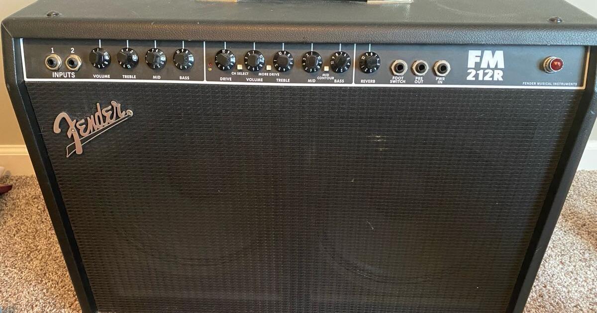 Fender FM 212R 100w amp for $100 in Westfield, IN | For Sale & Free ...