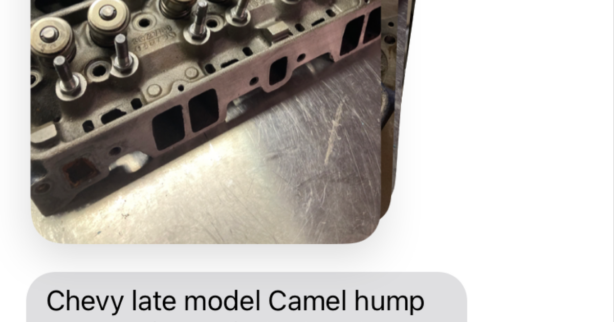 Chevy Camel Hump 186 Casting Cylinder Heads for $595 in Tempe, AZ | For ...