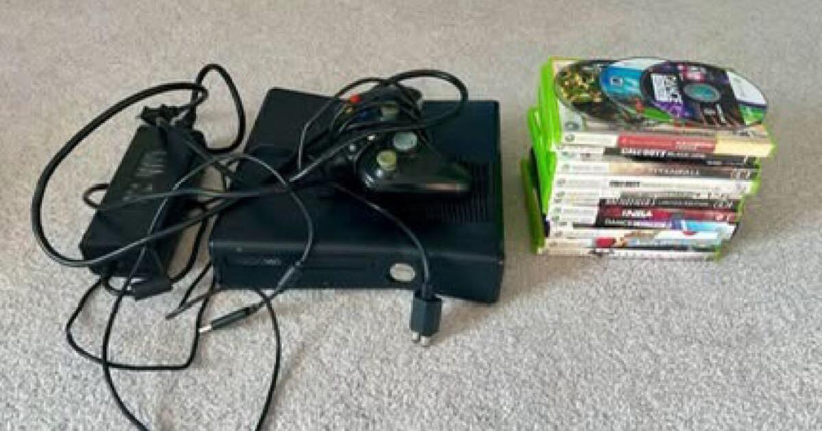 Xbox 360 Console with Games for $75 in Virginia Beach, VA | For Sale ...