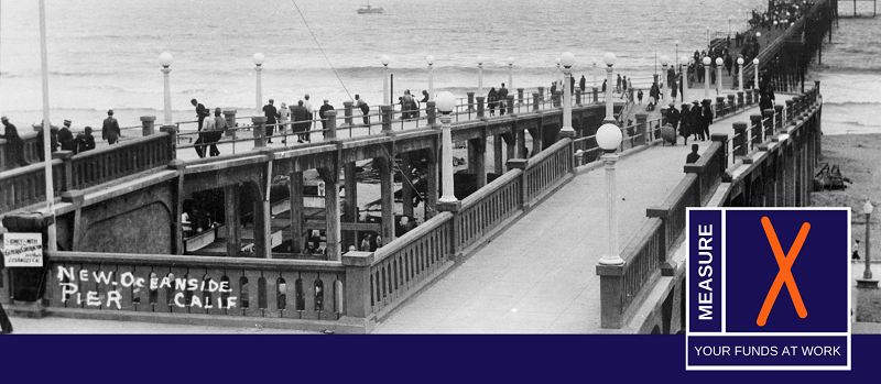 White concrete Pier Bridge Scoping Meeting: The white bridge leading to ...