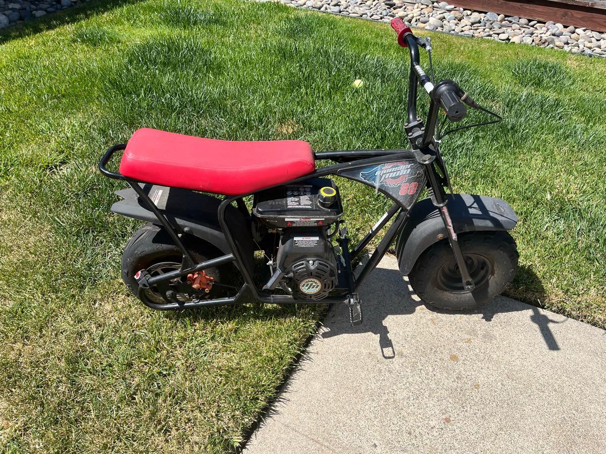Monster Moto 2.5 HP mini bike for $125 in San Mateo, CA | For Sale & Free — Nextdoor