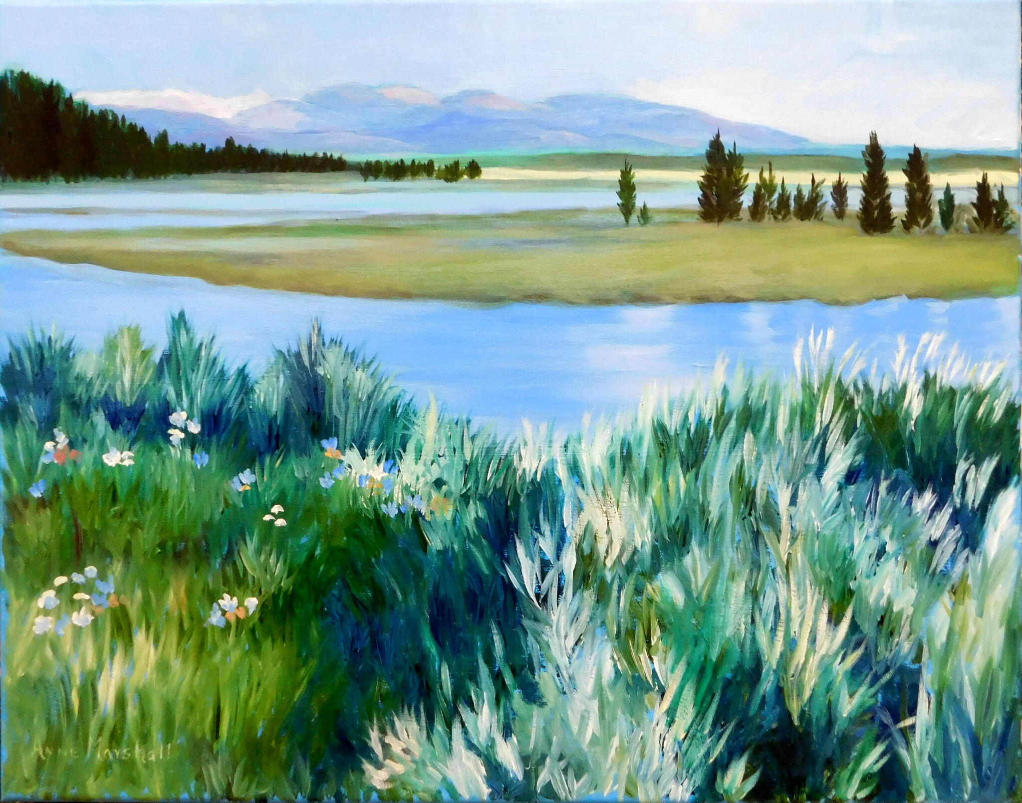 New Exhibit Features Oil Paintings Created by Anne Block (Town of Leesburg) — Nextdoor — Nextdoor