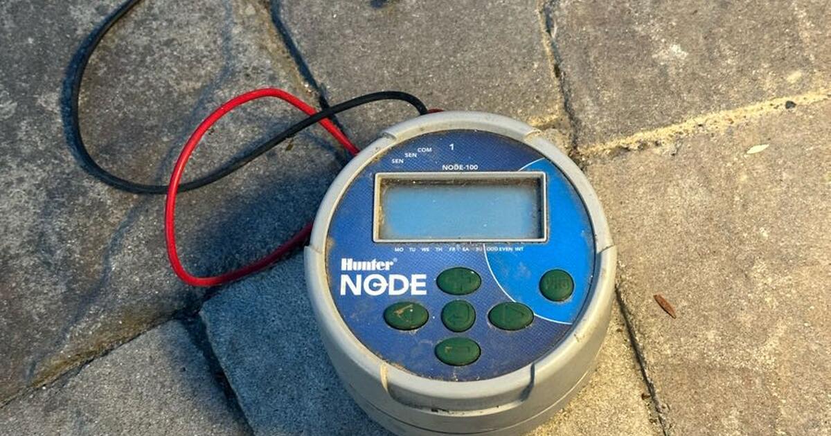 Hunter NODE-100 Battery-Operated Irrigation Controller for Free in ...