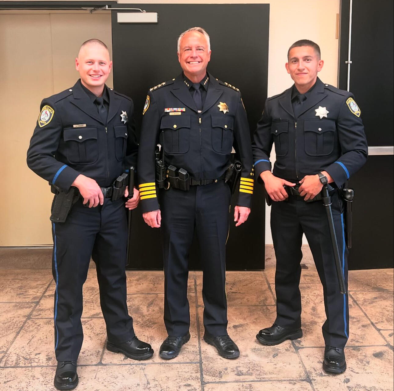 SCPD Welcomes Two New Officers (Santa Clara Police Department ...