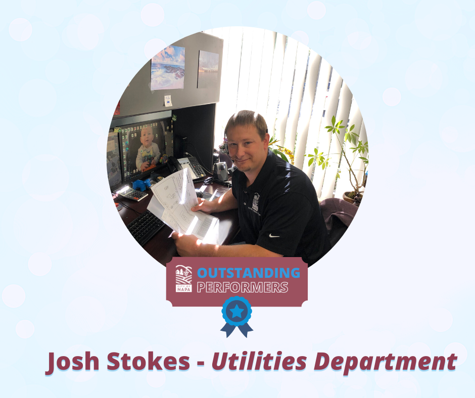 Honoring Josh Stokes as an Outstanding Performer! (City of Napa ...