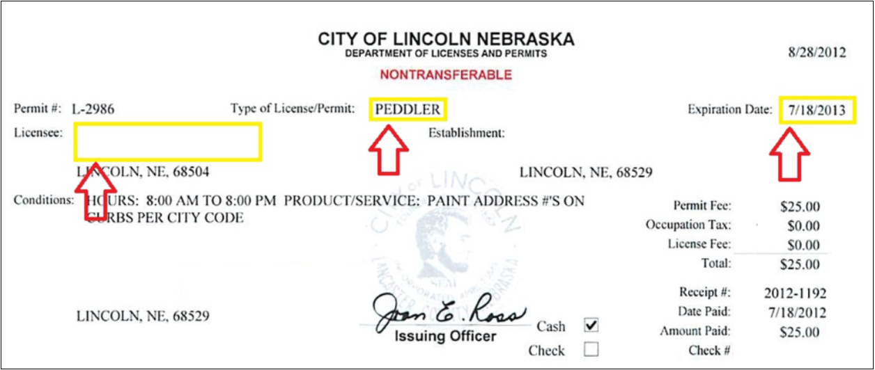 Peddler Permits (Lincoln Police Department) — Nextdoor — Nextdoor