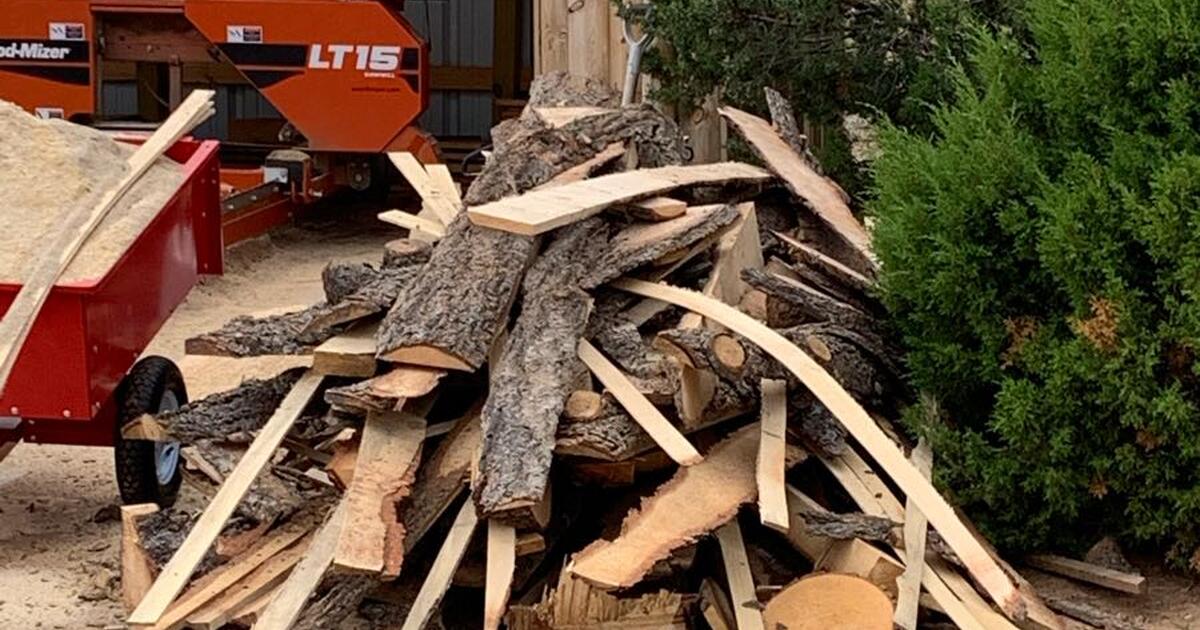Free firewood. Log flitches/slabs. Makes great firewood. for Free in ...