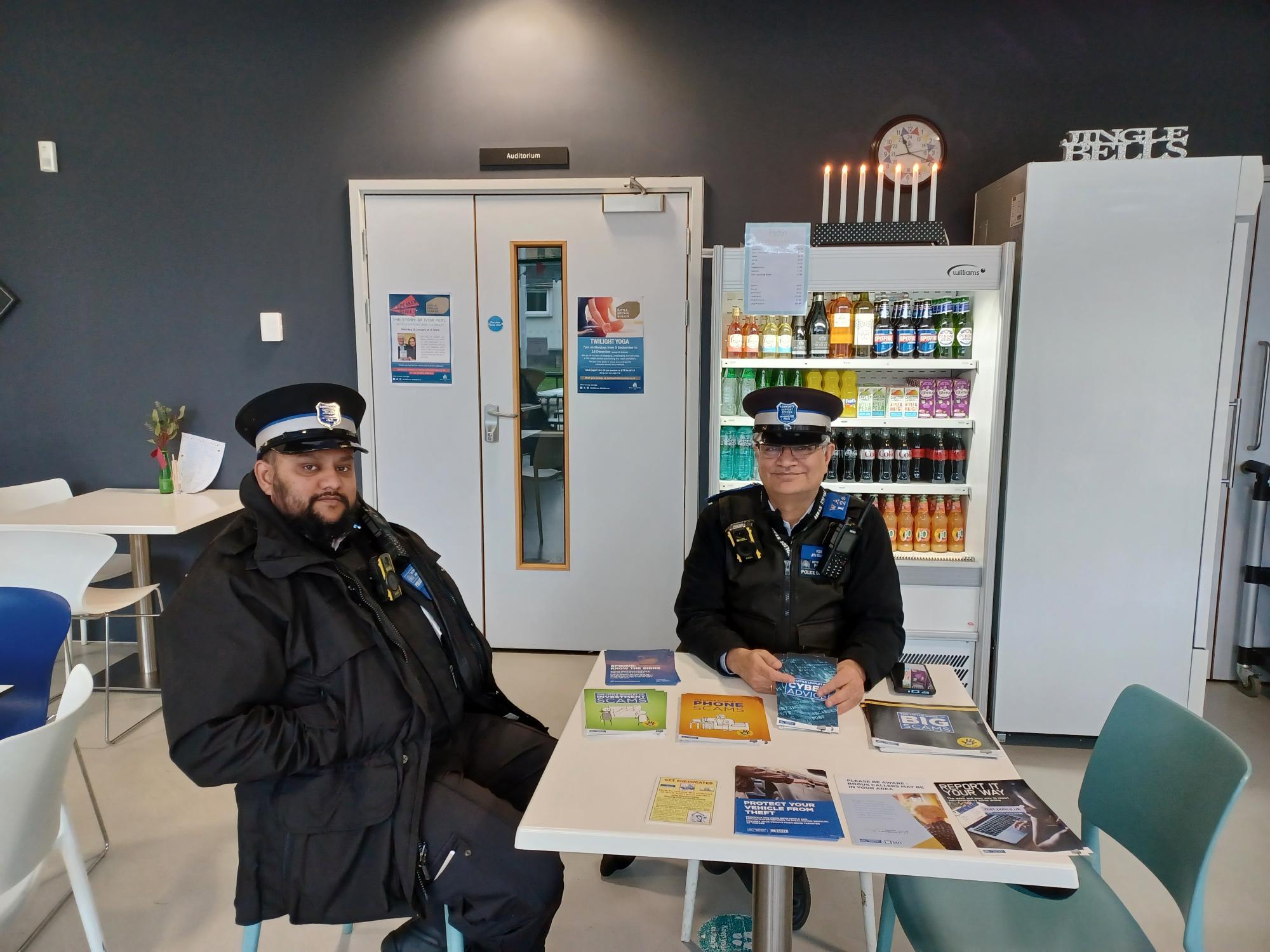 Today, our dedicated safer neighbourhood officers set up a crime ...