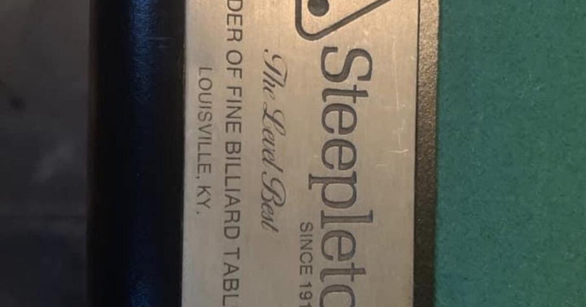 Steepleton Pool Table for $500 in Gretna, LA | For Sale & Free — Nextdoor