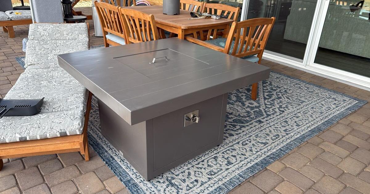 Outdoor Patio Fire Pit and Gas Grill for $150 in Prescott, AZ | For ...