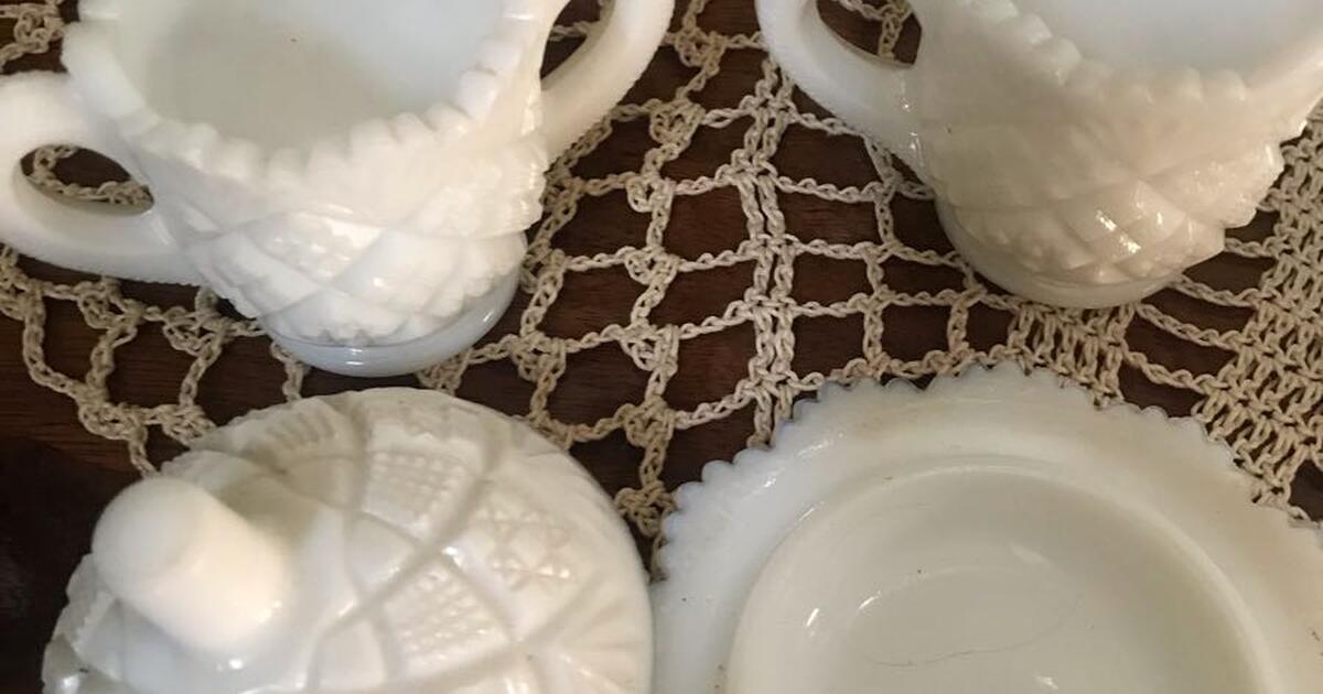 Antique Miniature milk glass set for $10 in Baltimore, MD | Finds ...