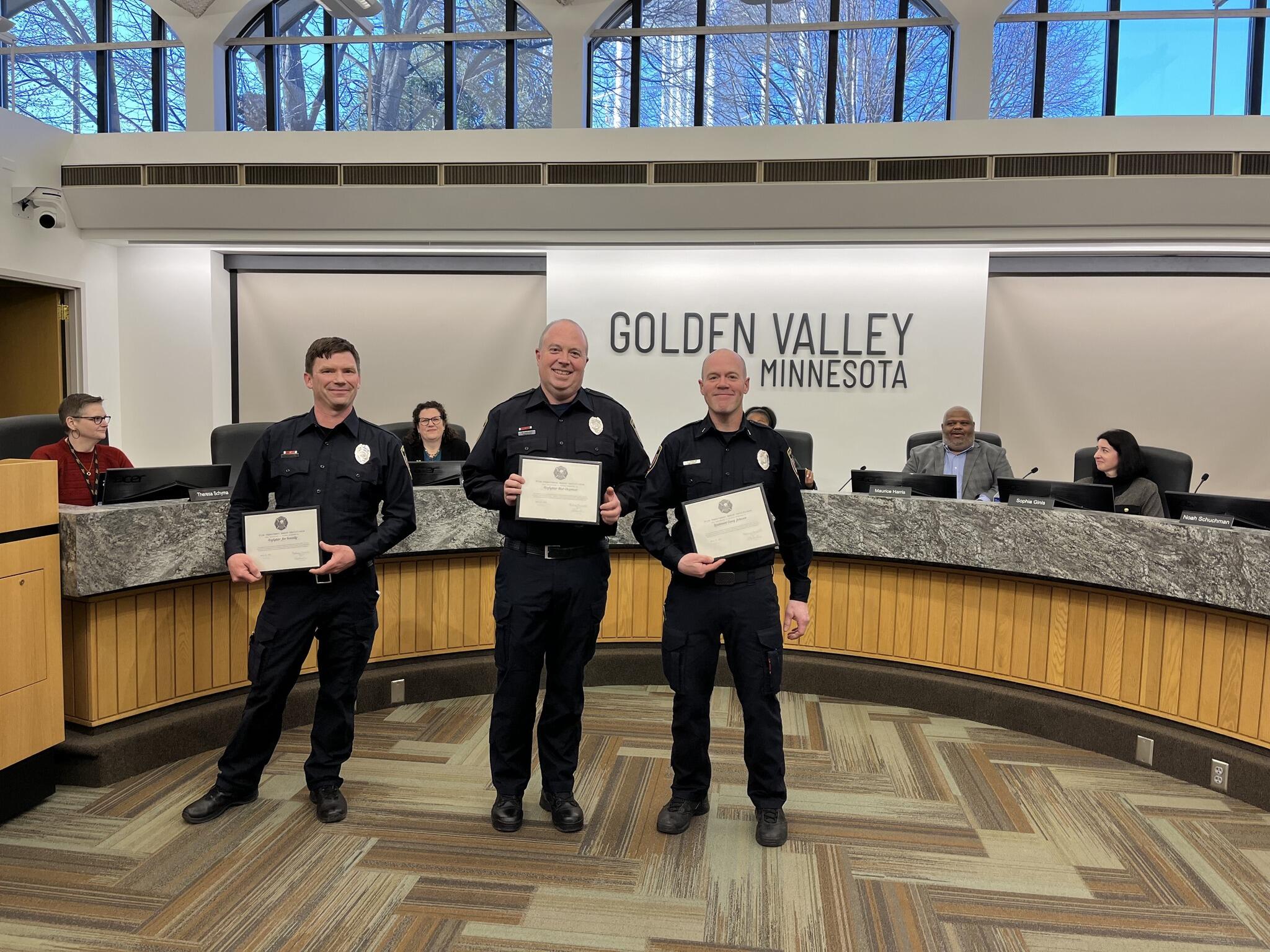 At the April 15 City Council meeting, Lieutenant Casey Johnson ...