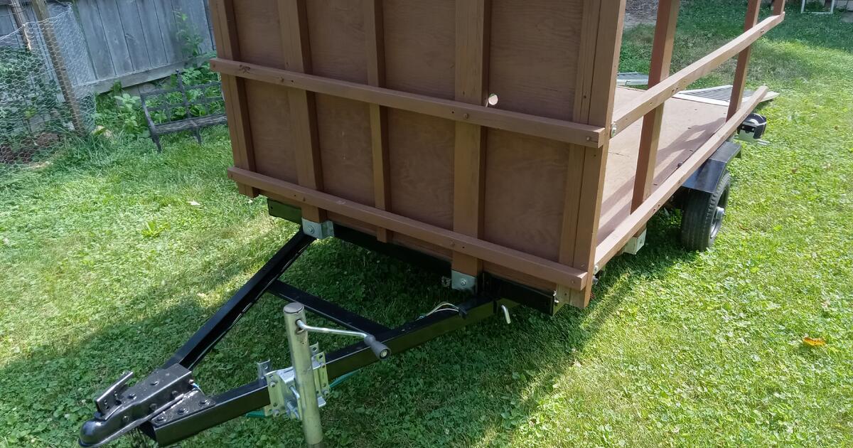 4X8 Tilt Trailer, Aluminum Loading Ramps for $400 in Greenwood, IN ...