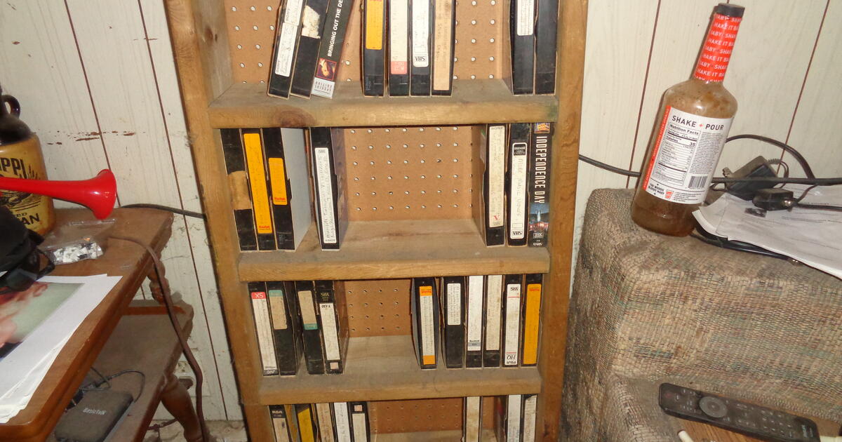 VHS RACK for $15 in Inver Grove Heights, MN | For Sale & Free — Nextdoor