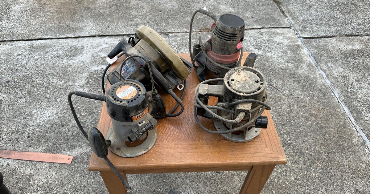 Routers and Circular Saw for $30 in Portland, OR | For Sale & Free ...