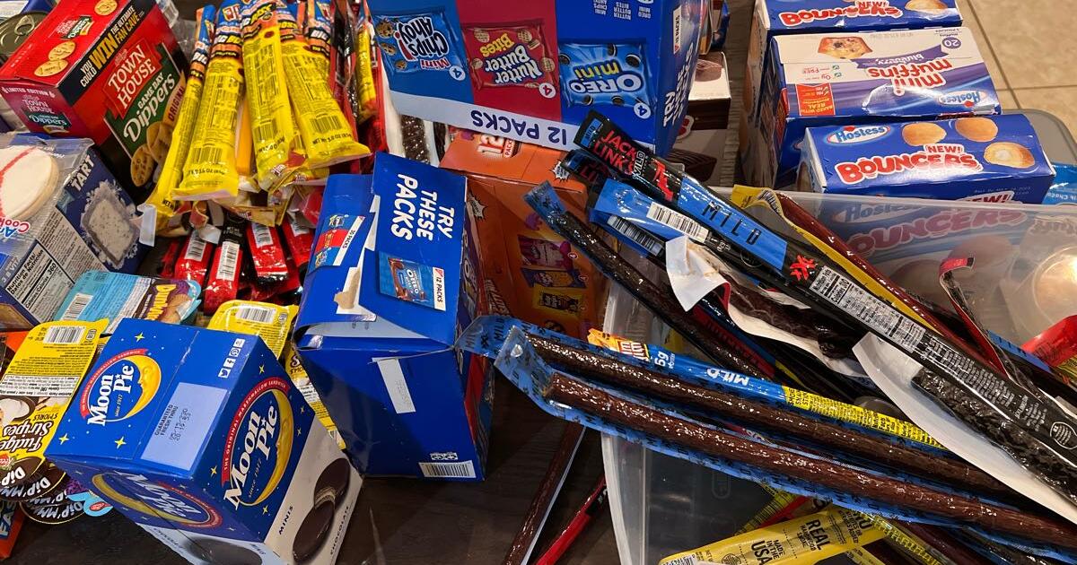 I have lots of candy and snacks if anyones interested in buying any in ...